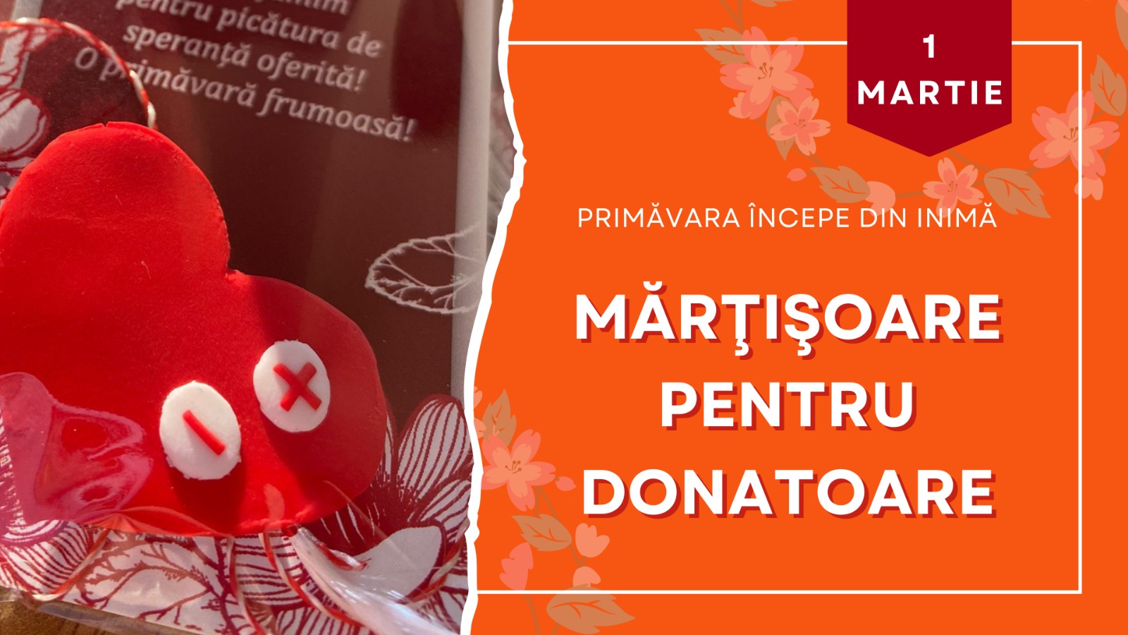 Primăvara începe din inimă - N-AVEM SANGE?!